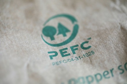 Pefc Logo Programme Endorsement Forest Certification Editorial Stock ...