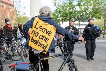 Bicycle Protest Action Campaign Under Motto Editorial Stock Photo ...