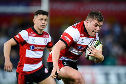 Ben Morgan Gloucester Rugby Carries Editorial Stock Photo - Stock Image ...
