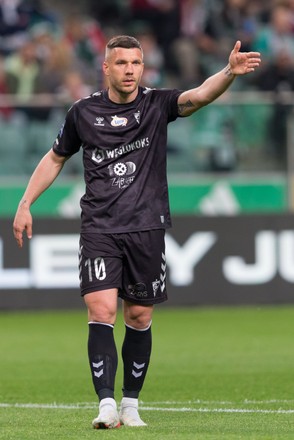 Mateusz Cholewiak Gornikpawel Wszolek Legia During Editorial Stock ...