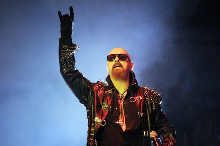 Singer Rob Halford Judas Priest Concert Editorial Stock Photo - Stock ...
