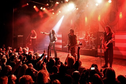 Skid Row Vocalist Zp Theart Guitarists Editorial Stock Photo - Stock ...