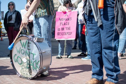Several Hundred Activists Held Reproductive Rights Editorial Stock ...