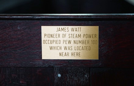 Plaque On Pew Marking Where James Editorial Stock Photo - Stock Image ...