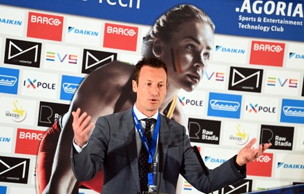 Nicolas Bourdon President Agoria Sports Entertainment Editorial Stock ...