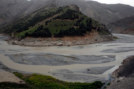 General View Almost Dry River Which Editorial Stock Photo - Stock Image ...