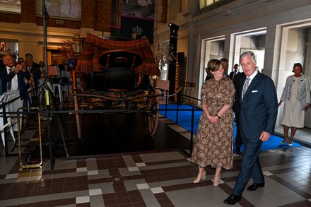 Official inauguration of the Trains exhibition at the Train World ...