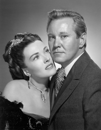 Paula Raymond David Brian Publicity Portrait Editorial Stock Photo ...