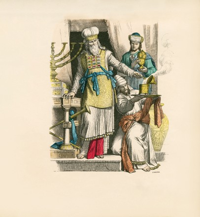 High Priest Levites Ancient Judah Illustration Editorial Stock Photo ...