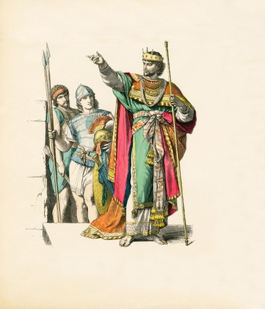 Jewish King Soldiers Ancient Judah Illustration Editorial Stock Photo ...
