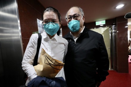 Taiwanese activist Lee Ming-che press conference after being released ...