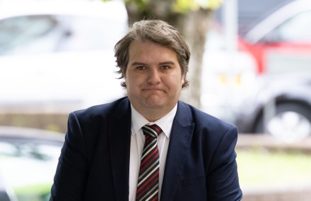 Conservative Mp Bridgend Jamie Wallis Arrives Editorial Stock Photo ...