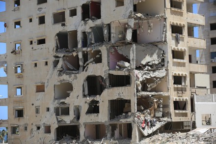 __COUNT__ imágenes de A general veiw show Hanadi Tower which was hit by ...