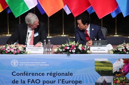 Independent Chairman Fao Council Hans Hoogeveen Editorial Stock Photo ...