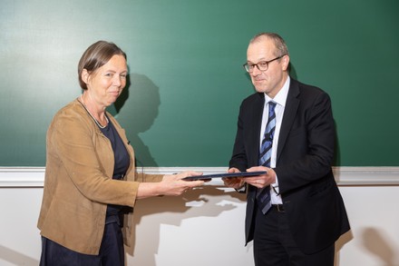 Ku Leuven Vicerector Chantal Van Audenhove Editorial Stock Photo ...