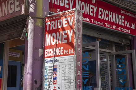 Closeup Board Daily Exchange Rates Money Editorial Stock Photo - Stock ...