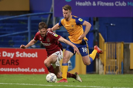 Rhys Oates Mansfield Town Jon Guthrie Editorial Stock Photo - Stock ...