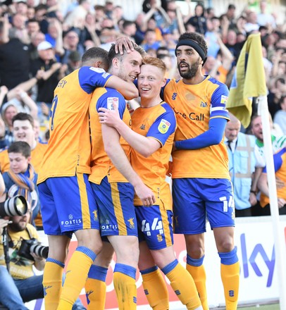 Matty Longstaff Mansfield Town Warms Editorial Stock Photo - Stock ...