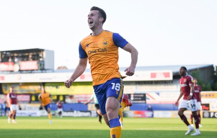 Rhys Oates Mansfield Town Celebrates Scoring Editorial Stock Photo ...