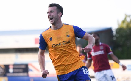 Rhys Oates Mansfield Town Celebrates Scoring Editorial Stock Photo ...