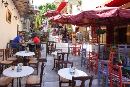 Daily Life In Athens, Greece - 12 May 2022 Stock Pictures, Editorial ...