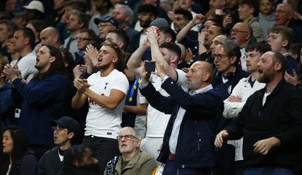 Tottenham Hotspur Fans During Premier League Editorial Stock Photo ...