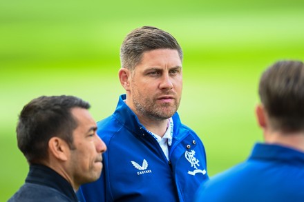 Rangers Goalkeeping Coach Colin Stewart Before Editorial Stock Photo ...