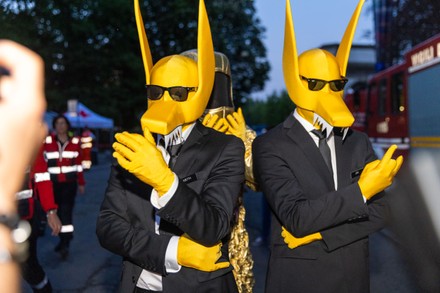 Norwegian Pop Music Duo Subwoolfer Seen Editorial Stock Photo - Stock ...
