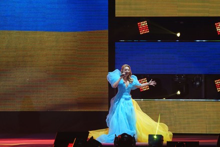 Ukrainian Singer Tina Karol Editorial Stock Photo - Stock Image ...