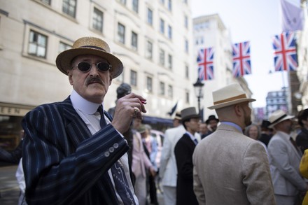 The Grand Flaneur Walk 2022, London, UK - 14 May 2022 Stock Pictures ...