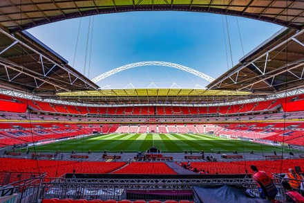 General View Inside Wembley Stadium During Editorial Stock Photo ...