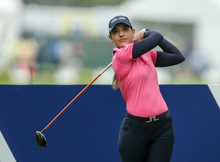 Ana Belac Tees Off On Second Editorial Stock Photo - Stock Image ...