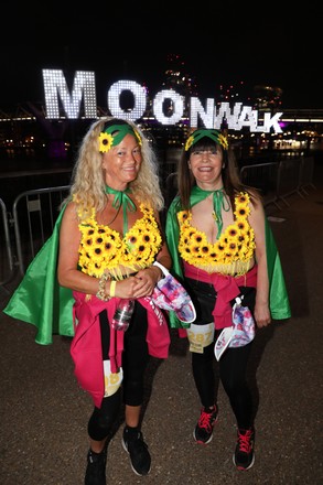 Participants Walk Walk Moonwalk Walking Through Editorial Stock Photo ...