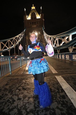 Participant On Tower Bridge Walk Walk Editorial Stock Photo - Stock ...