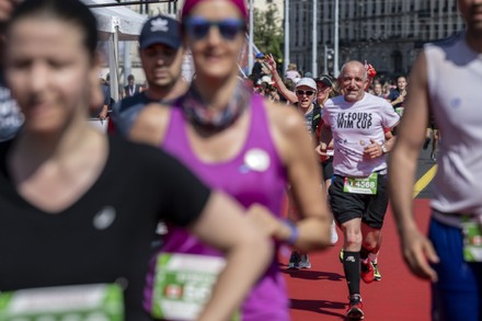Participants Run During 16th Edition Generali Editorial Stock Photo ...