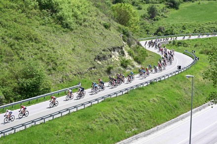 Giro d'Italia - 9th stage, Blockhaus, Italy - 15 May 2022 Stock ...