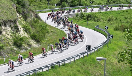 Giro d'Italia - 9th stage, Blockhaus, Italy - 15 May 2022 Stock ...