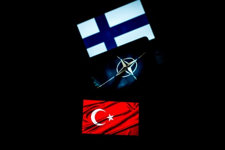 Photo composition Atlantic Alliance NATO, Rome, Italy - 14 May 2022 ...