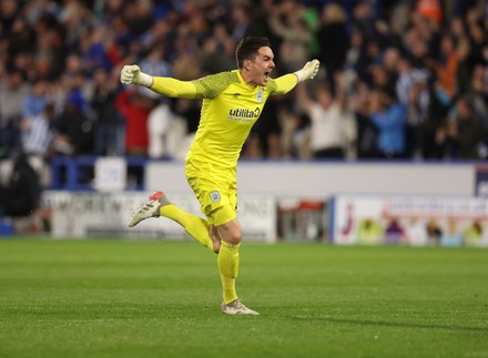 Huddersfield Town Goalkeeper Lee Nicholls Celebrates Editorial Stock ...