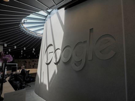 Google Log Lobby Bv100 Googles New Editorial Stock Photo - Stock Image ...