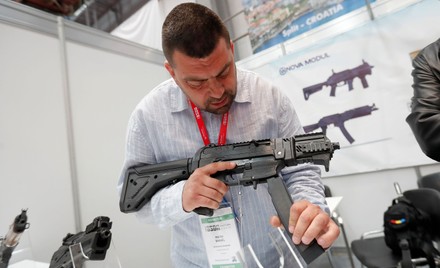 Engineer Romanian Weapons Manufacturer Cugir Firearms Editorial Stock ...