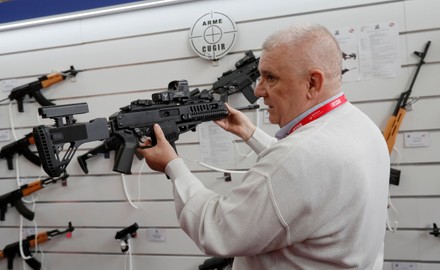 Engineer Romanian Weapons Manufacturer Cugir Firearms Editorial Stock ...