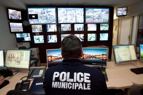 Cctv Surveillance Bordeaux France Editorial Stock Photo - Stock Image ...
