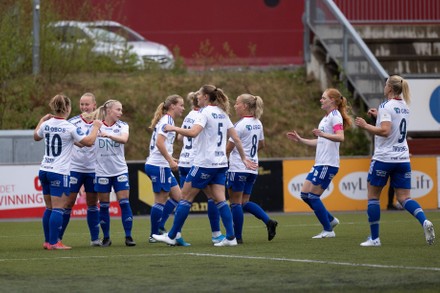 Players Valerenga Celebrates After Scoring Goal Editorial Stock Photo ...