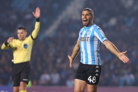 Emiliano Insua Racing Celebrates Against Melgar Editorial Stock Photo ...