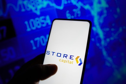 This Photo Illustration Store Capital Logo Editorial Stock Photo ...