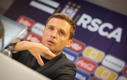 Anderlechts Ceo Peter Verbeke Pictured During Editorial Stock Photo ...