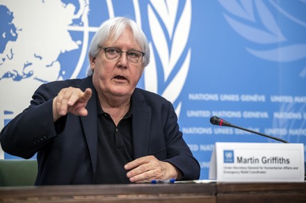 Martin Griffiths Undersecretarygeneral Humanitarian Affairs Emergency ...