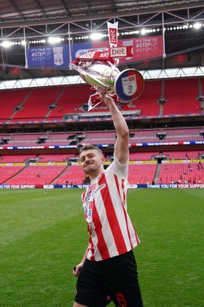 Elliot Embleton Sunderland Celebrates End Match Editorial Stock Photo ...