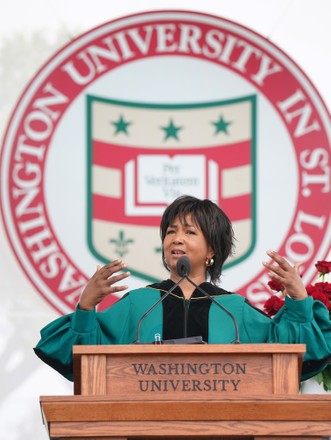 Mae C Jemison Delivers Commencement Speech Editorial Stock Photo ...